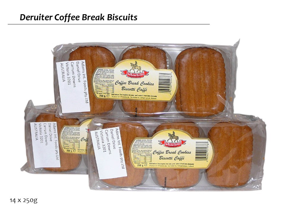 Deruiter Coffee Break Biscuits – Adams International Foods