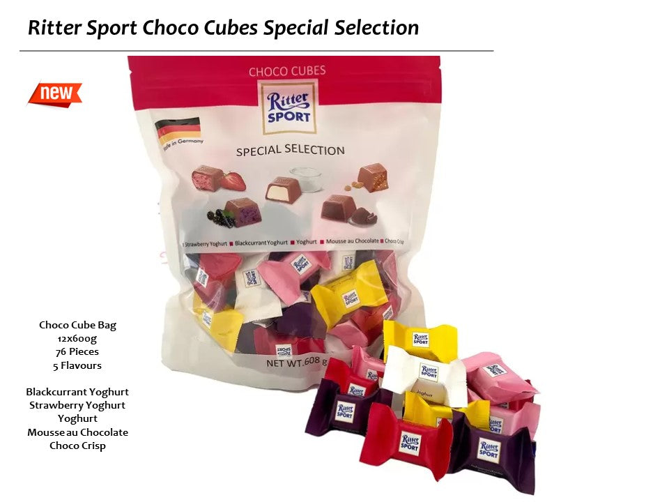 Ritter Sport Choco Cubes Special Selection – Adams International Foods